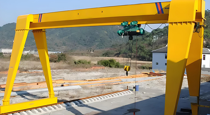 Single Girder Gantry Crane-Henan Huasui Heavy Industry Machinery ...