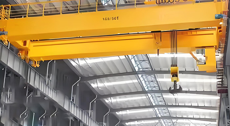 Double Girder Overhead Crane with Hooks-Henan Huasui Heavy Machinery ...