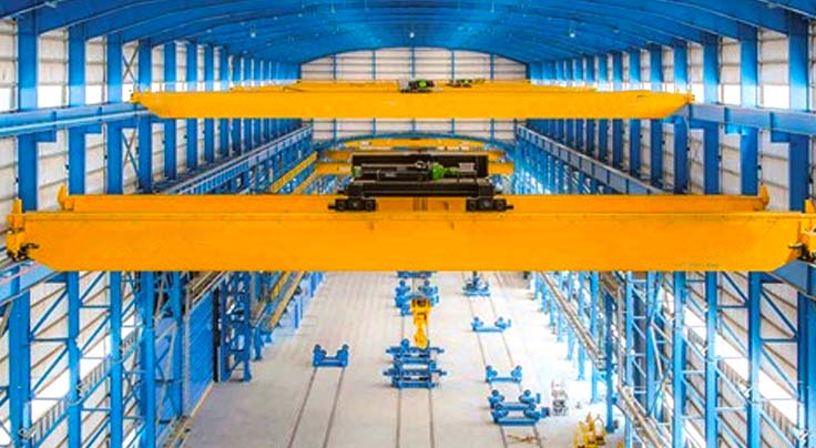 FEM Standard Double Girder Overhead Crane-Henan Huasui Heavy Industry ...